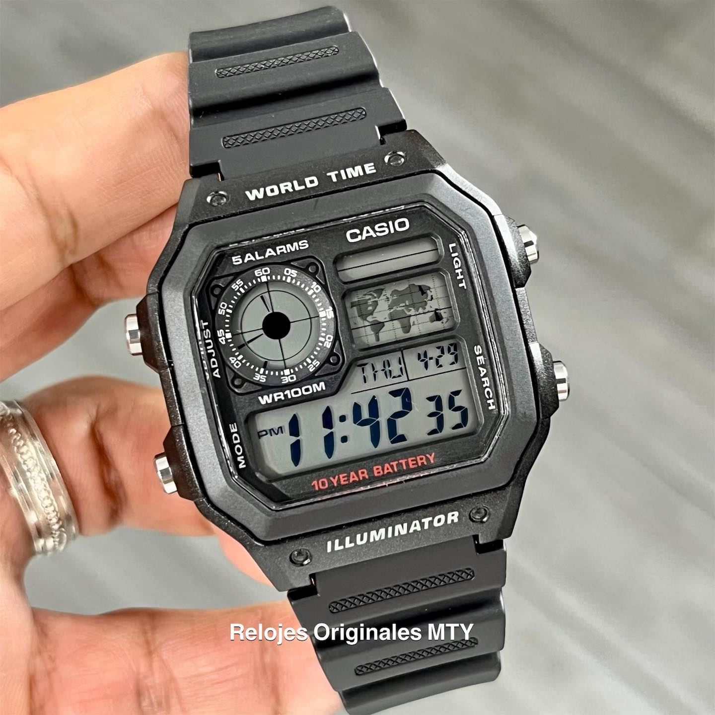 Relojes Originales Mty. CASIO AE-1200WH-1AVEF