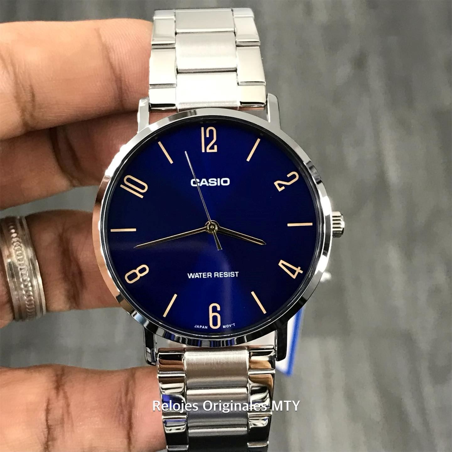 Relojes Originales Mty. CASIO MTP-VT01D-2B2UDF