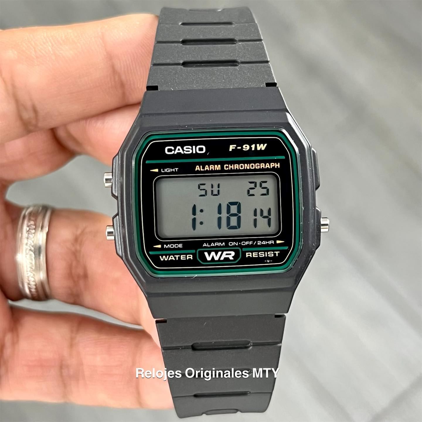 Relojes Originales Mty. CASIO F-91W-3DG