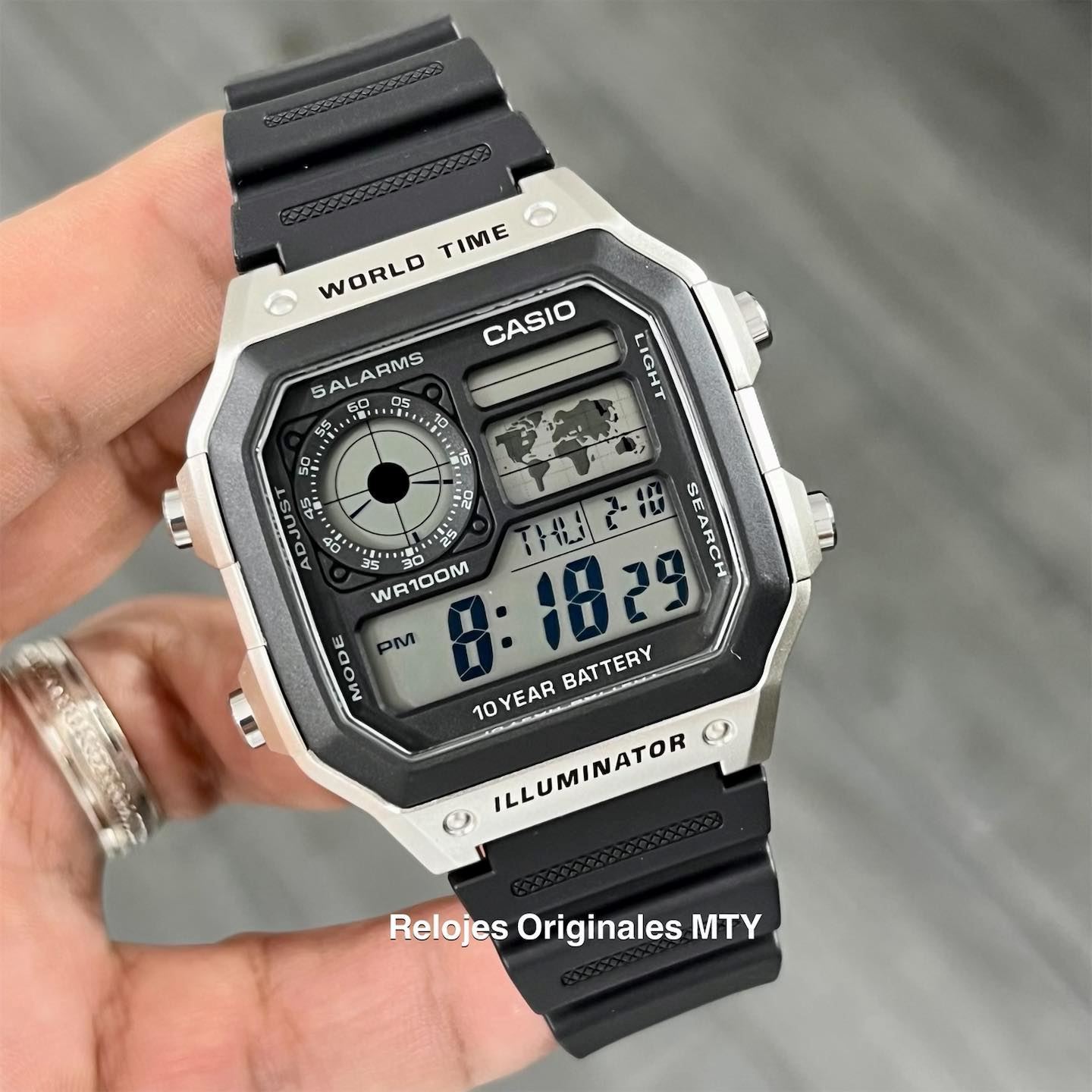 Relojes Originales Mty. CASIO AE-1200WH-1CV