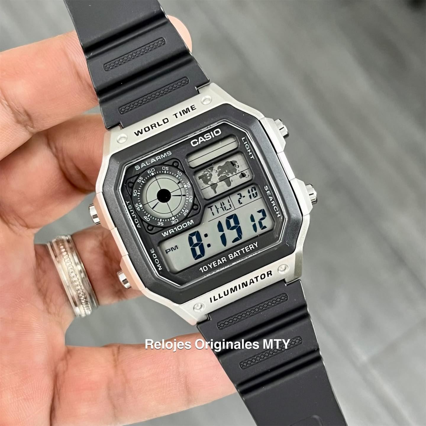 Relojes Originales Mty. CASIO AE-1200WH-1CV