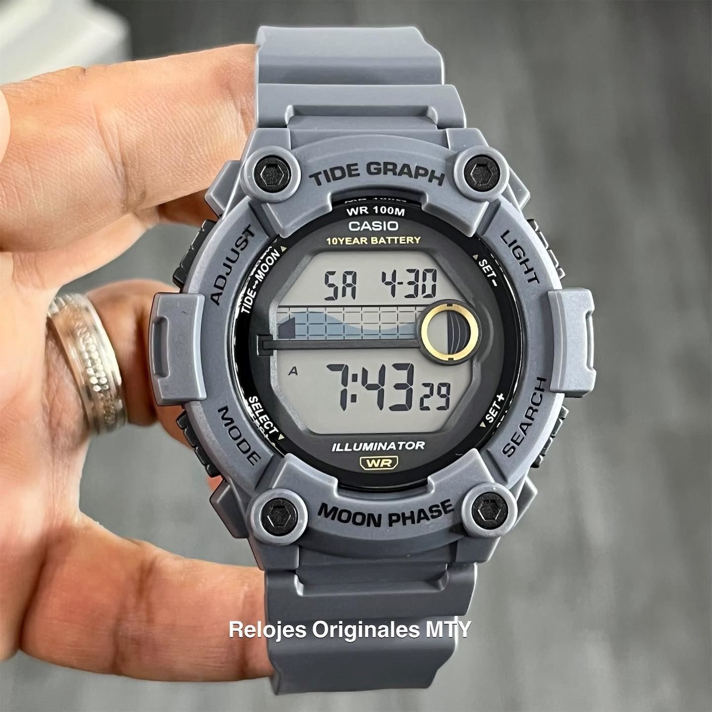 Relojes Originales Mty. CASIO WS-1300H-8AV